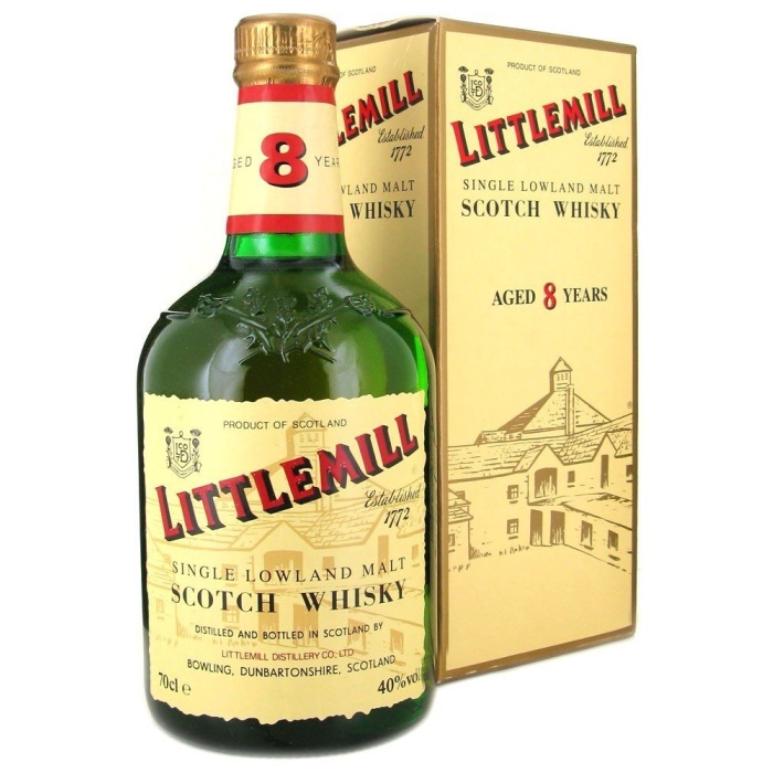 Littlemill 8 Year Old 40% 70cl - RMW