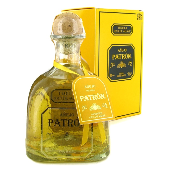 Patron Anejo 40% 70cl - Royal Mile Whiskies - RMW