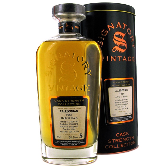 Caledonian 1987 35 Year Old Signatory Vintage Cask Strength 54.9% 70cl ...