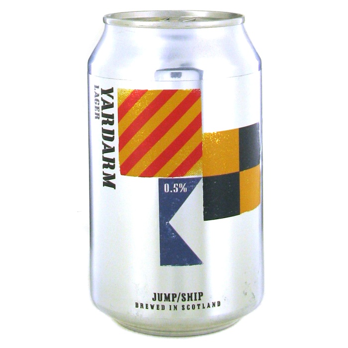 Jump Ship Yardarm Lager 0.5% 33cl - RMW