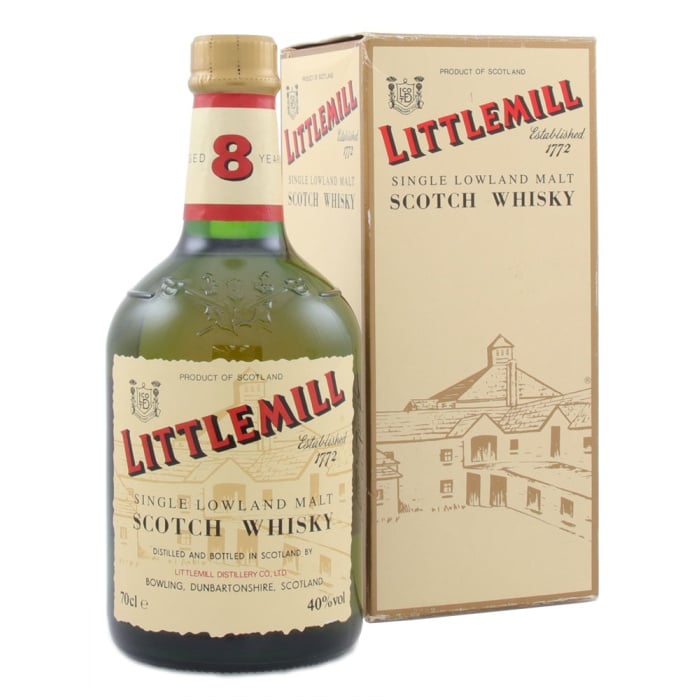 Littlemill 8 Year Old 1990s 40% 70cl - RMW