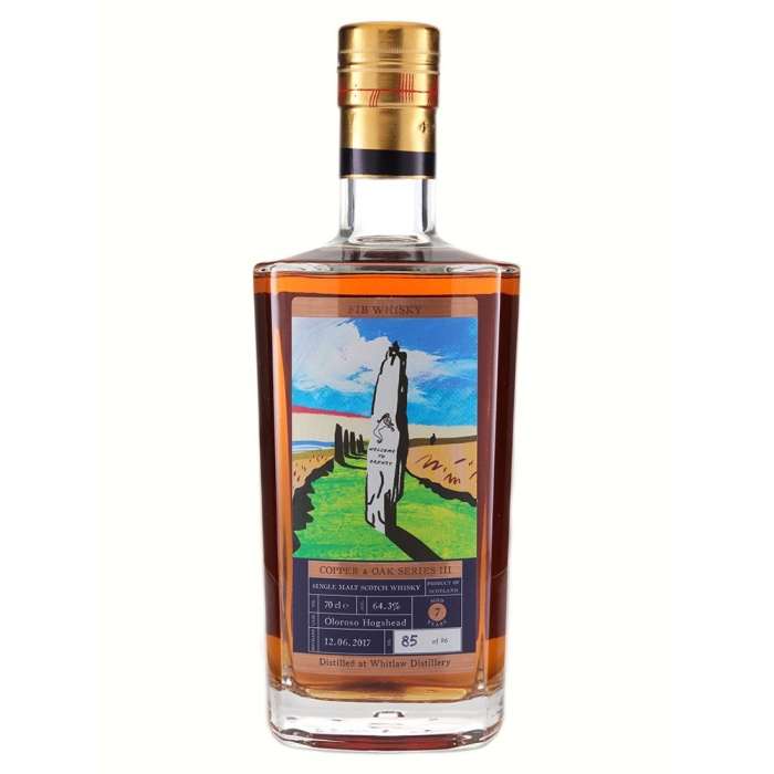 Whitlaw 7 Year Old Copper and Oak 3 Fib Whisky 64.3% 70cl - RMW