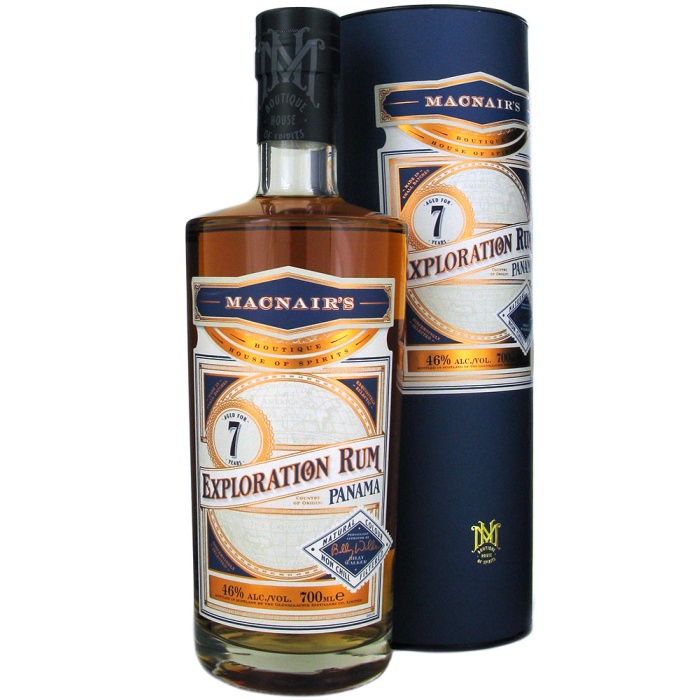 MacNairs 7 Year Old Exploration Panama Rum 46% 70cl - RMW