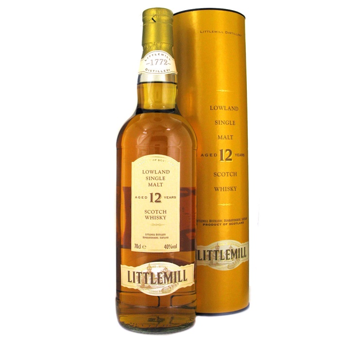 Littlemill 12 Year Old 40% 70cl - RMW