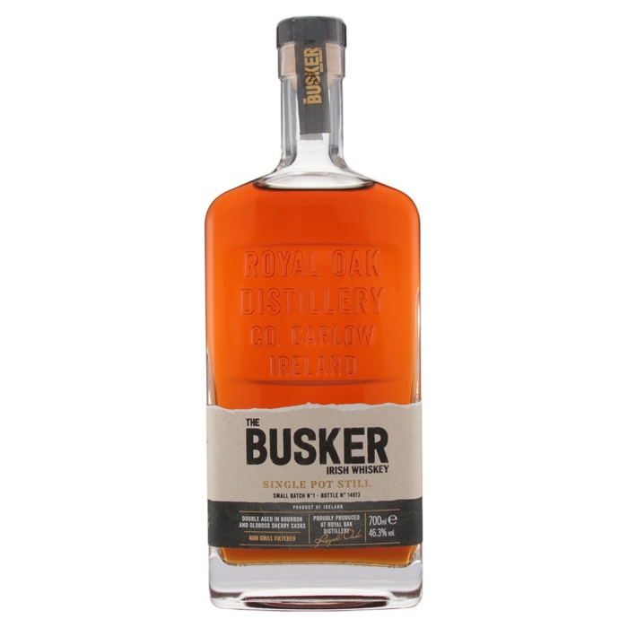 Busker Small Batch Single Pot Still Irish 46.3% 70cl - RMW