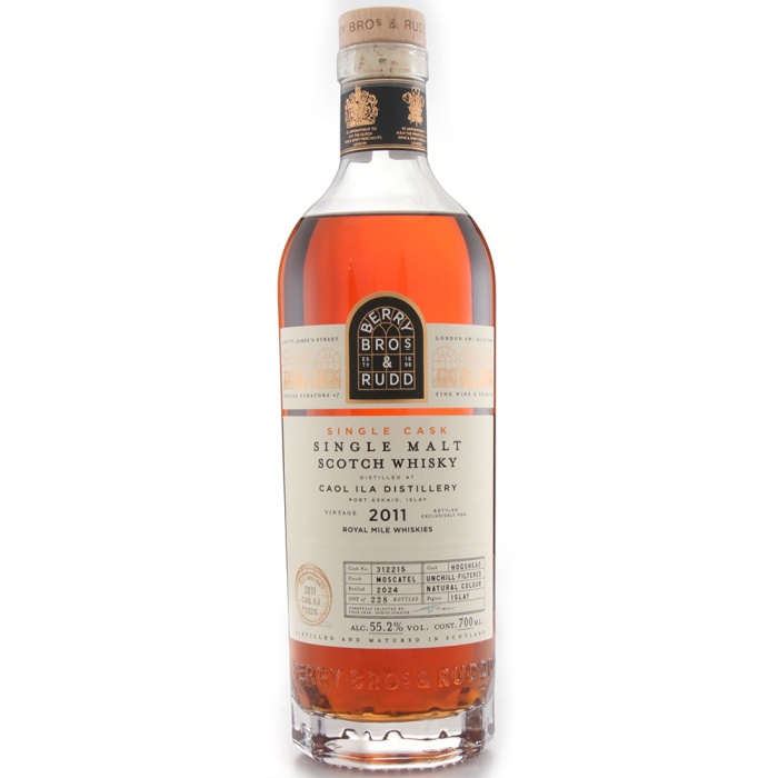 Caol Ila 2011 13 Year Old Berry Bros RMW Exclusive Moscatel Finish 54% ...