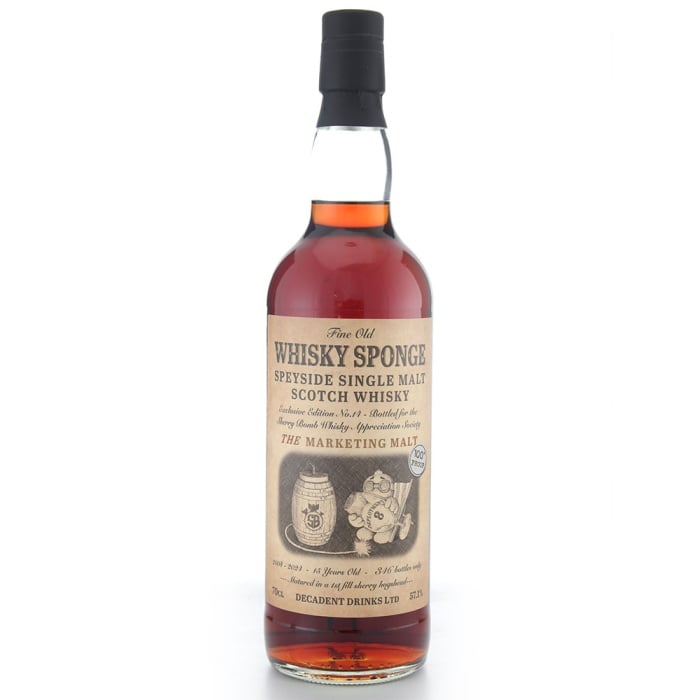 Marketing Malt 2008 15 Year Old Whisky Sponge SBWAS Exclusive No 14 57. ...