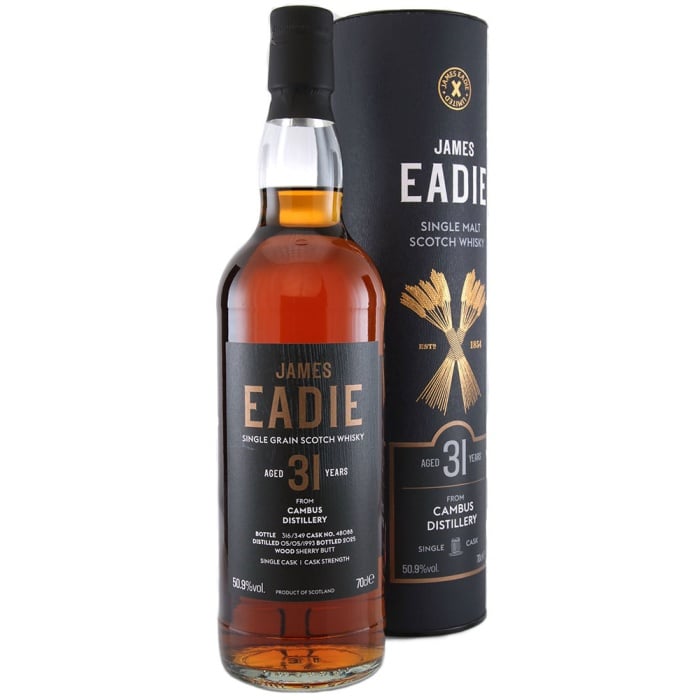 Cambus 1993 31 Year Old James Eadie Sherry Butt 50.9% 70cl - RMW