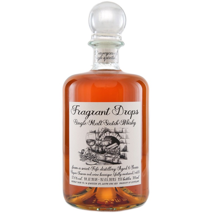 Secret Fife 2018 6 Year Old Fragrant Drops Super Tuscan Cask #515 57.6% ...